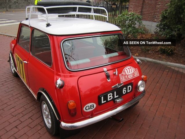 1973 Mini Cooper Rally Car Replica