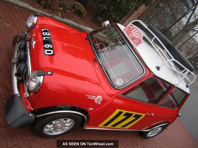 1973 Mini Cooper Rally Car Replica
