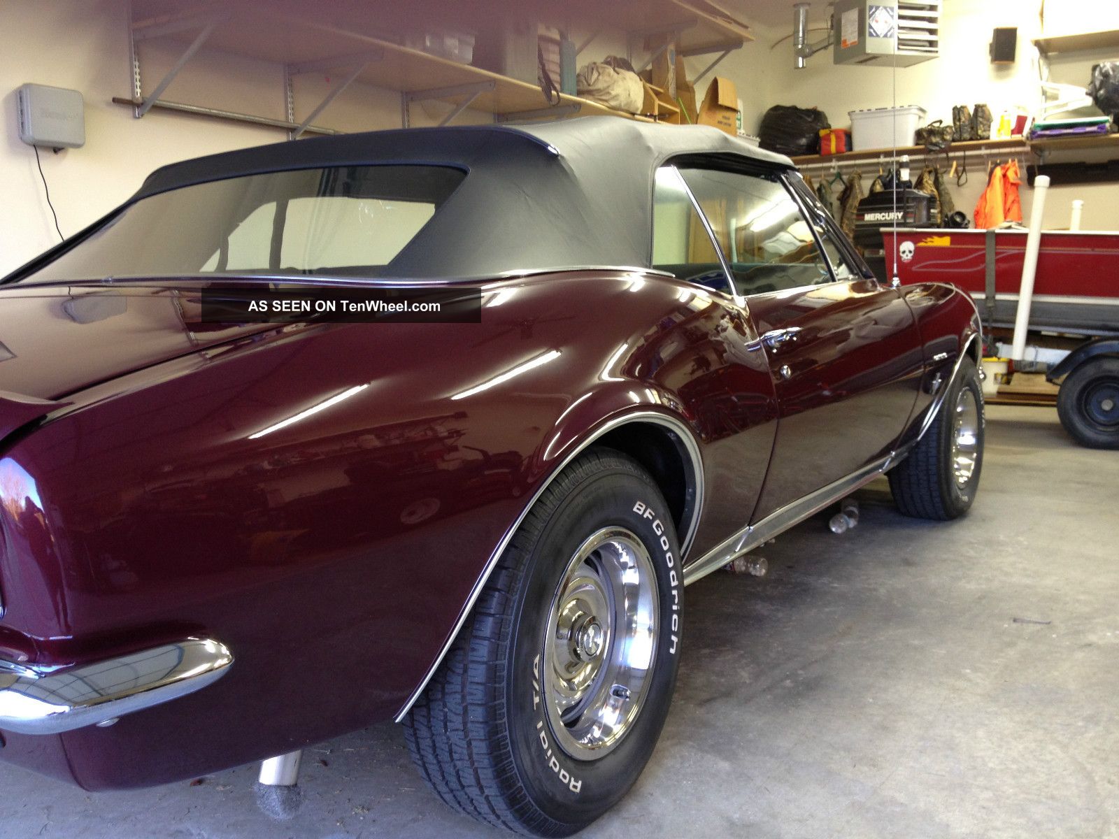 1967 Chevrolet Camaro Rs Convertible - - Total Nut And Bolt Restoration