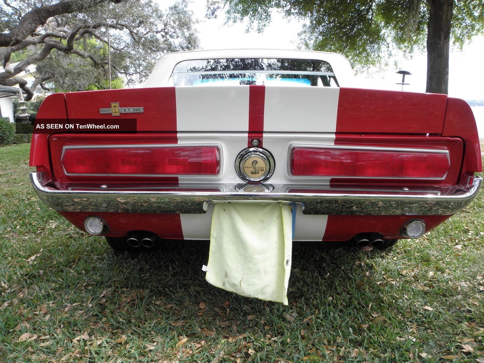 1967 Shelby Mustang Convertible Clone, Candy Apple Red, Beauty