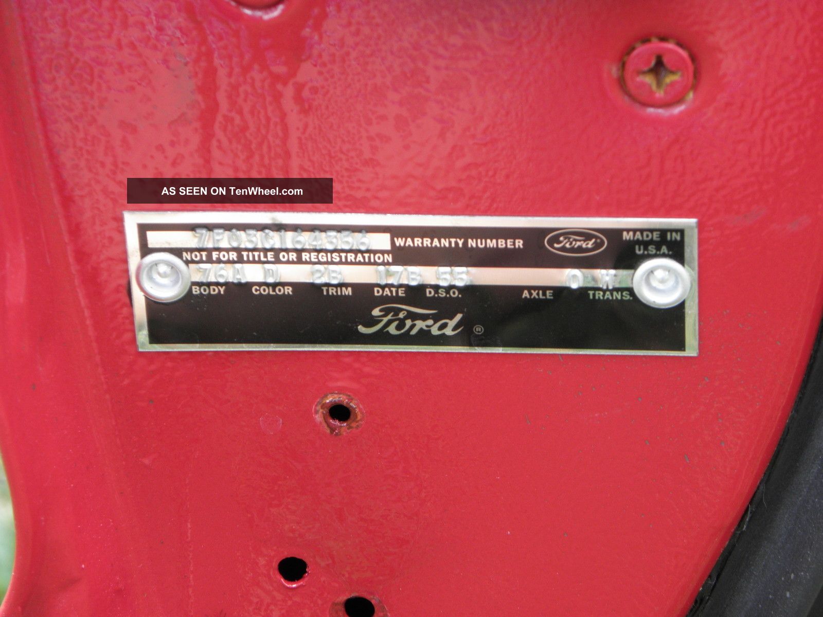 1967 Shelby Mustang Convertible Clone, Candy Apple Red, Beauty