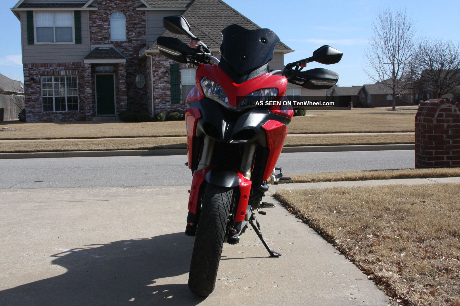 2010 Ducati Multistrada 1200 Abs With Touring Cargo Boxes, 2 Windshields