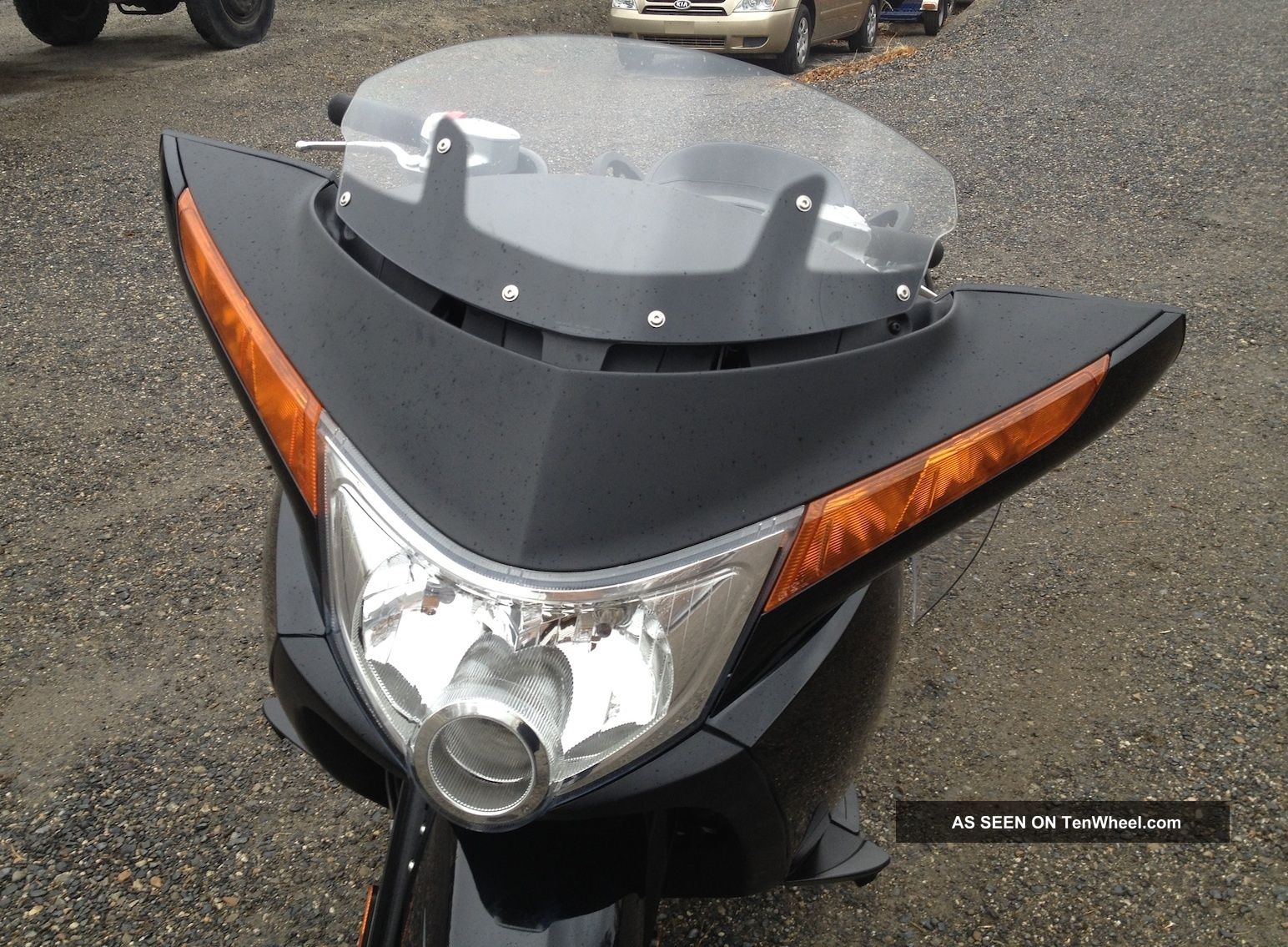 Victory Vision Black On Black Custom 2011 " Blend " Lots Of Extras L@@k