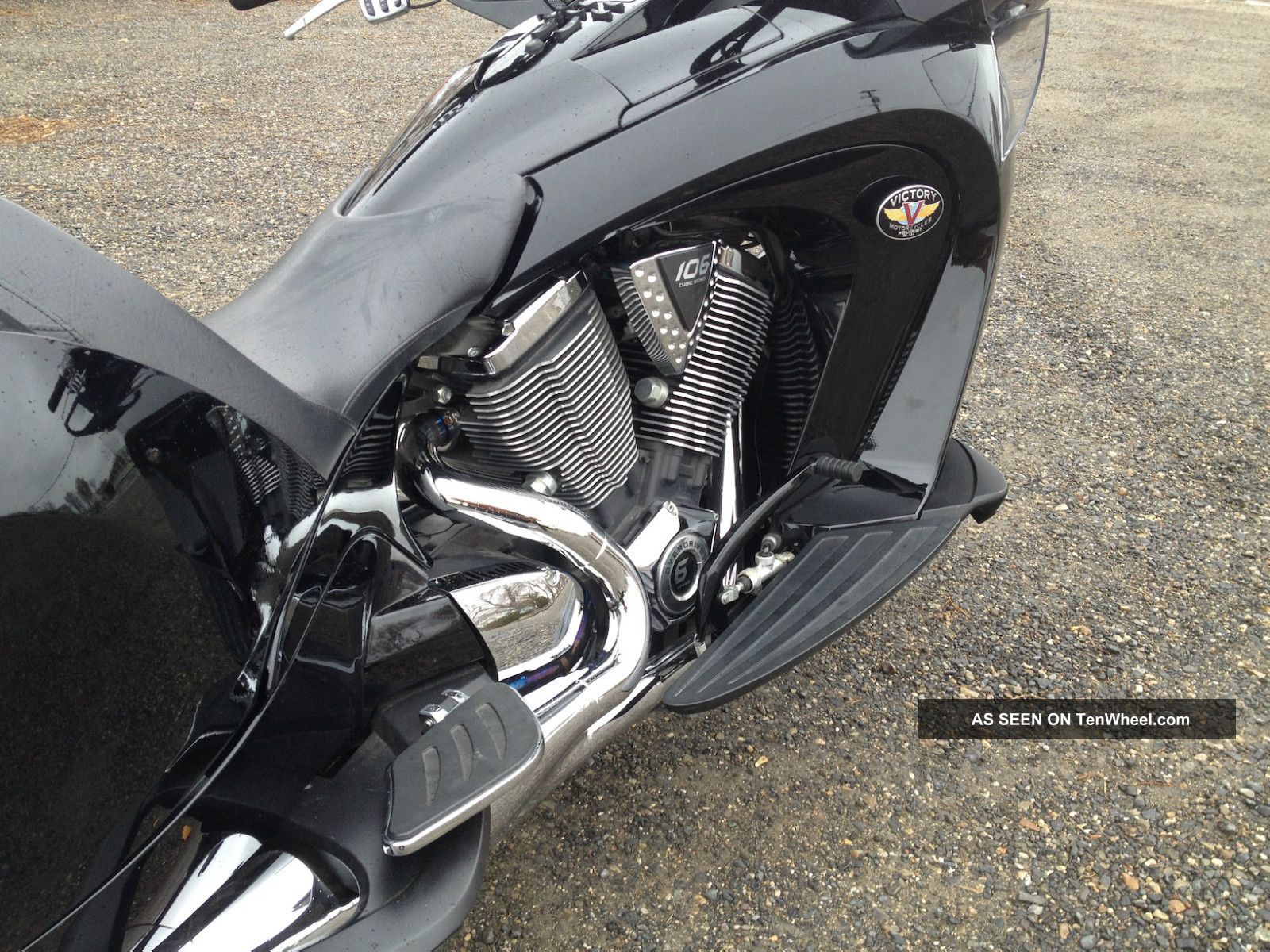 Victory Vision Black On Black Custom 2011 " Blend " Lots Of Extras L@@k