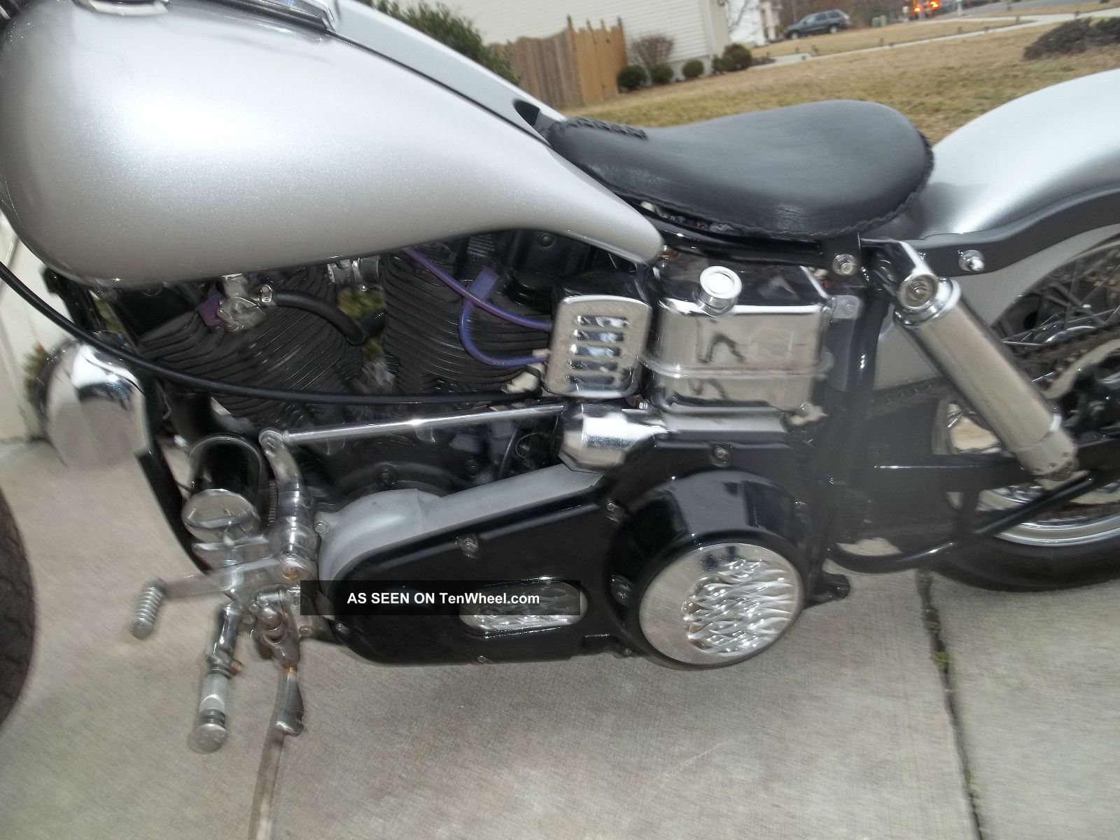 1979 Harley Davidson Shovelhead Custom With Springer Frontend And 180 Tire