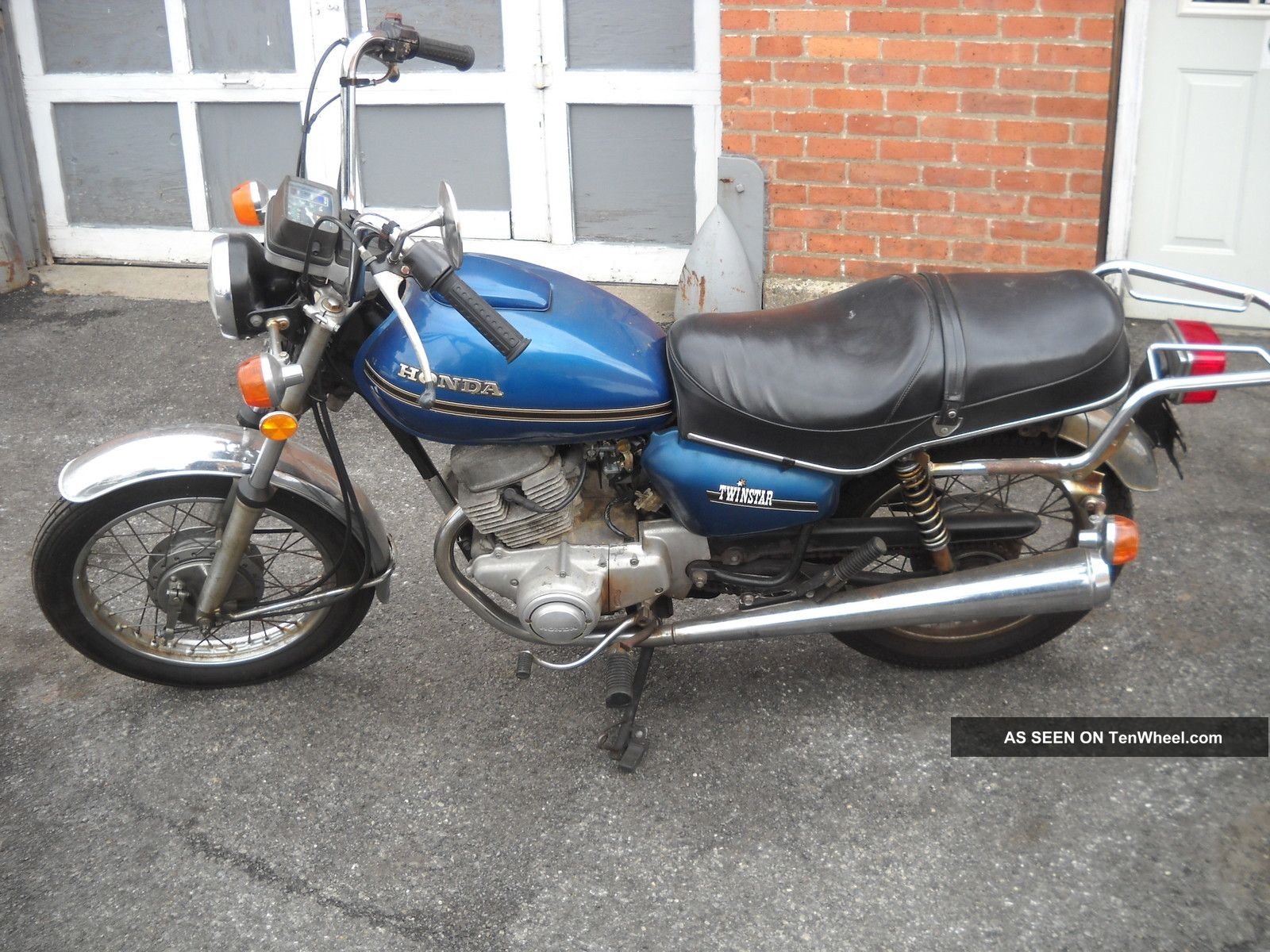1978 Honda Cm 185 Twin Star Paint Kick And Electric Start