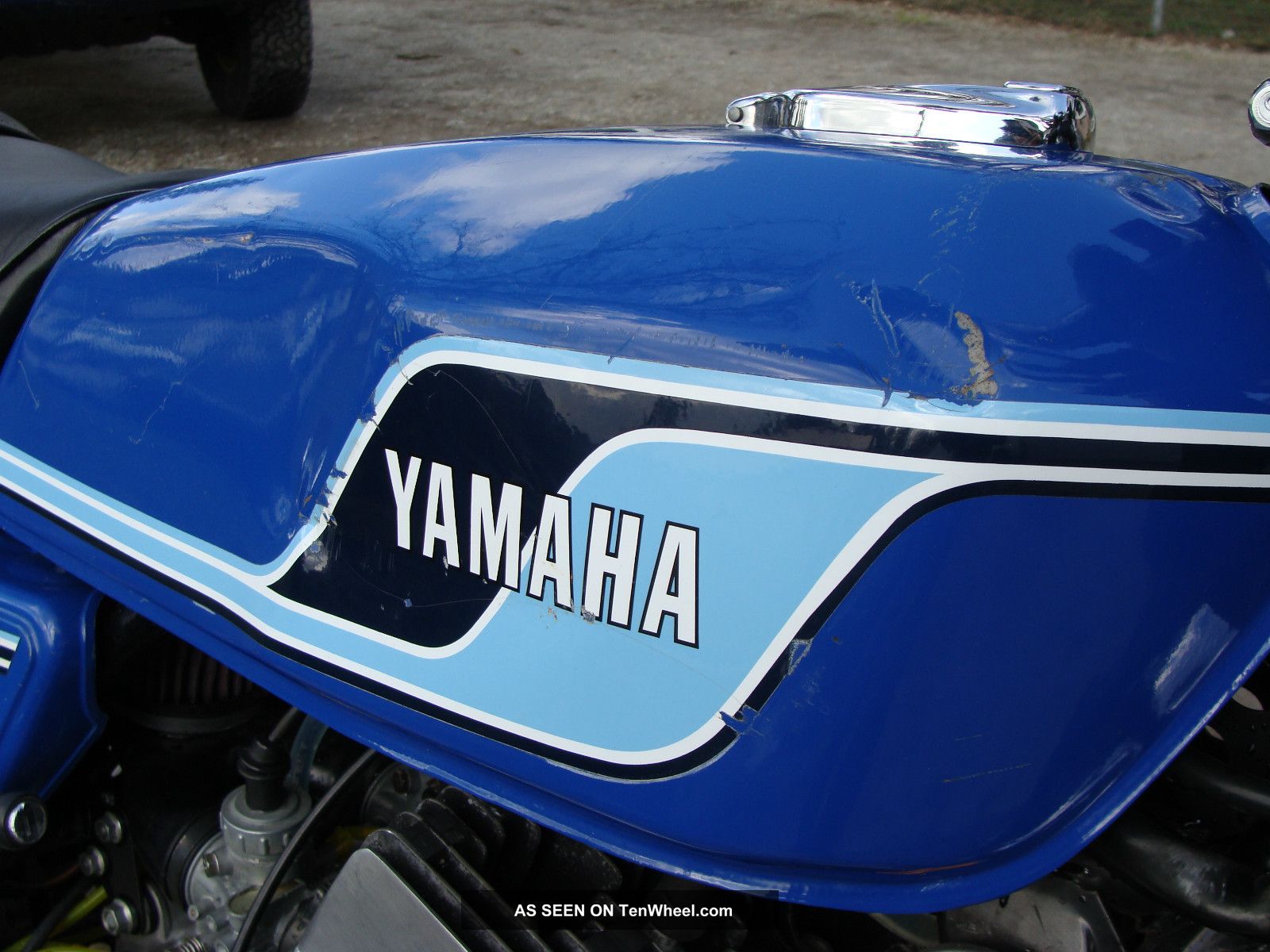 1977 Yamaha Rd 400 2 Stroke Blue Streak