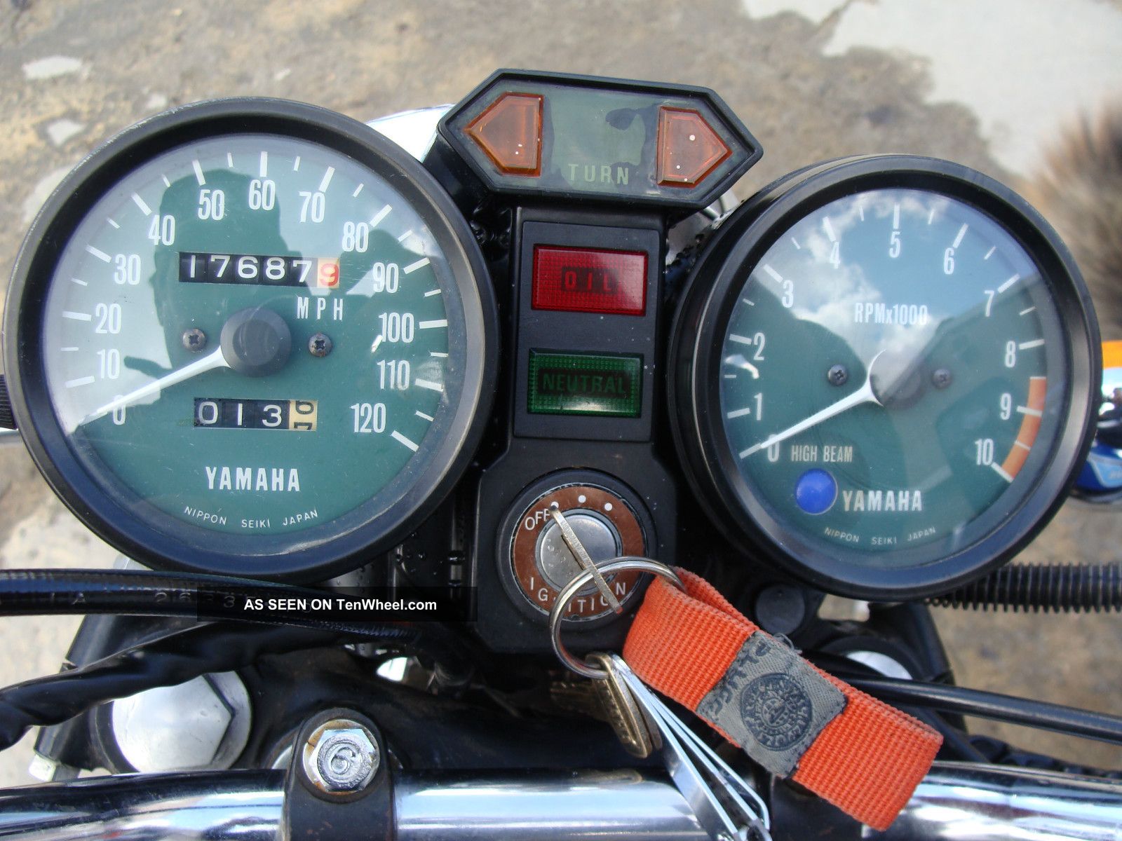 1977 Yamaha Rd 400 2 Stroke Blue Streak