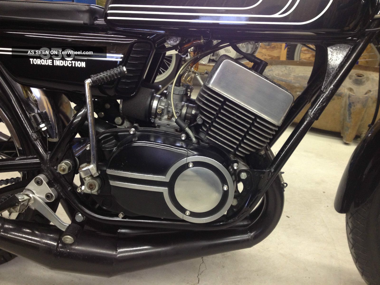 1972 Yamaha Custom Cafe Racer Rd350 Ds7 Rd250 Rz350 Rz500 H1 H2 Gt380 ...