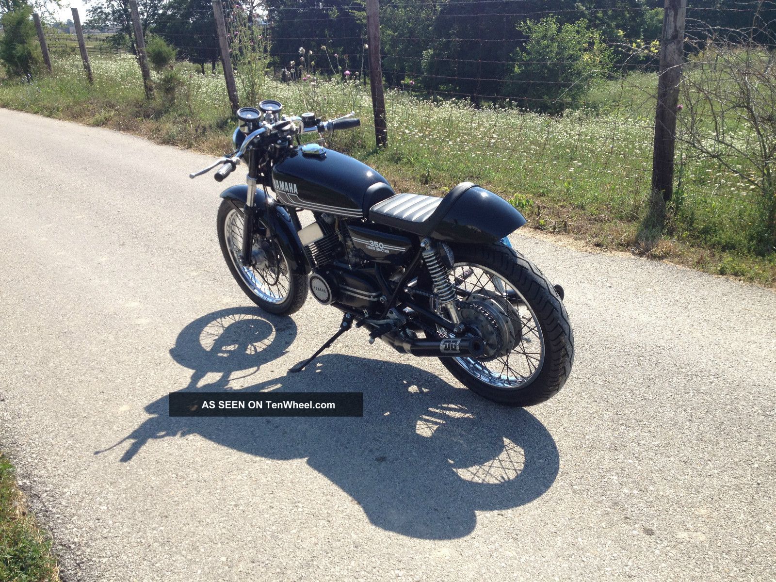 1972 Yamaha Custom Cafe Racer Rd350 Ds7 Rd250 Rz350 Rz500 H1 H2 Gt380 ...
