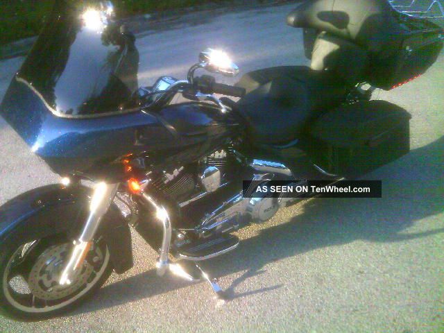 Harley Davidson 2013 Road Glide Custom / Ultra Big Blue Pearl Loads Of ...