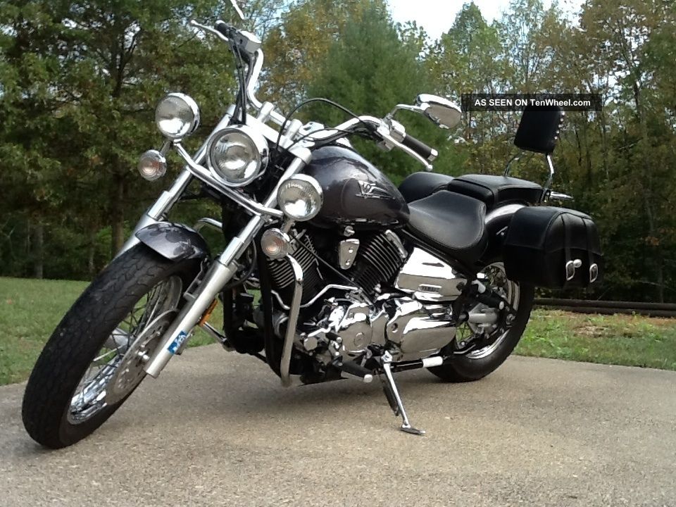 2005 V Star Gray / Silver Ghost Flames.