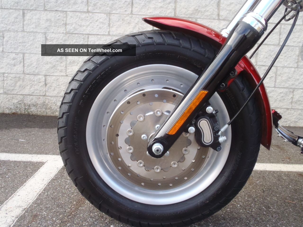 2008 Harley Davidson Fxdf Dyna Fatbob Frankenstien Trike Kit Um90786 C. S.