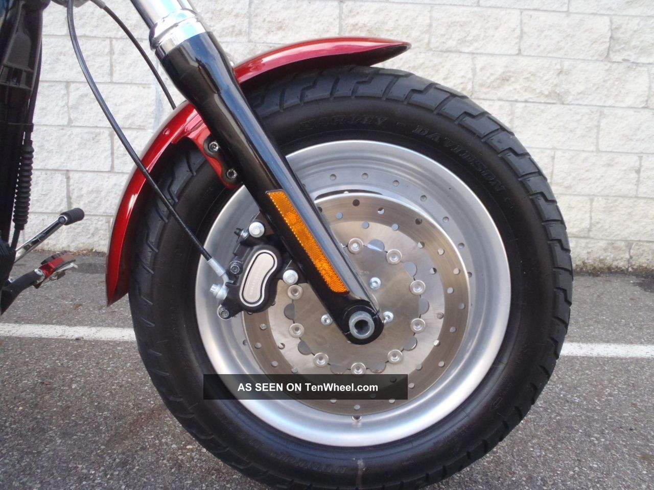 2008 Harley Davidson Fxdf Dyna Fatbob Frankenstien Trike Kit Um90786 C. S.