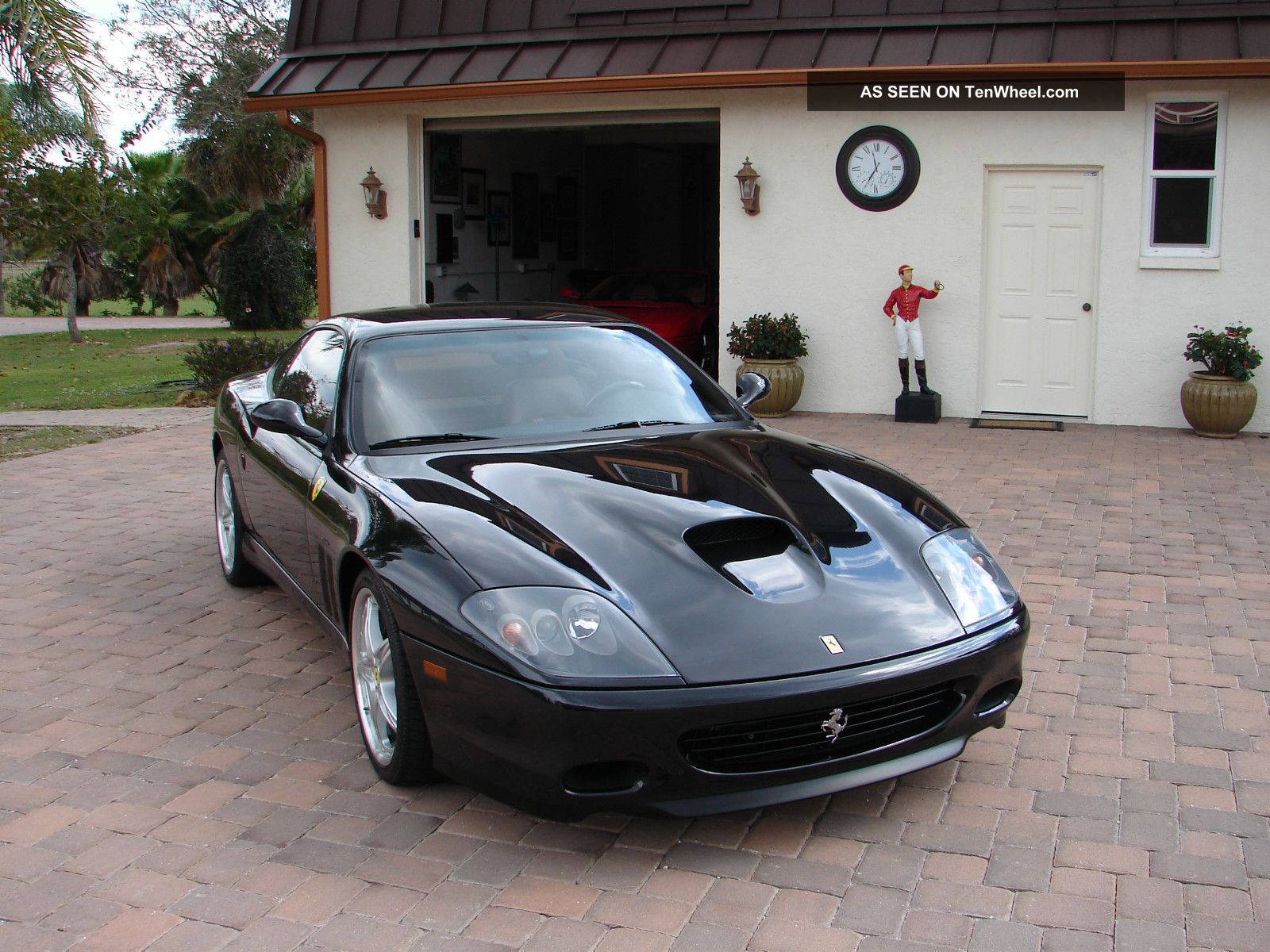 2003 Ferrari 575 M Maranello Nero Daytona Daytona Seats Full Carbon Fiber