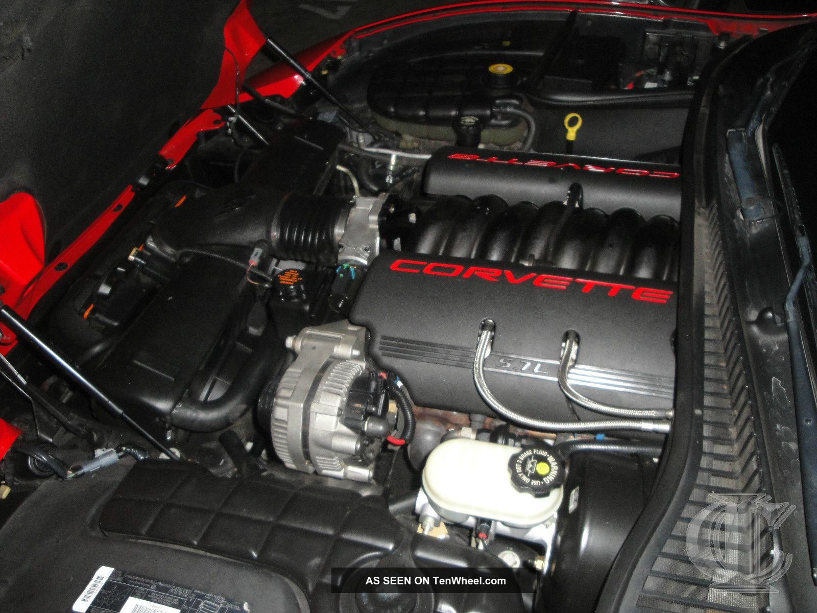 1998 Torch Red Corvette Coupe