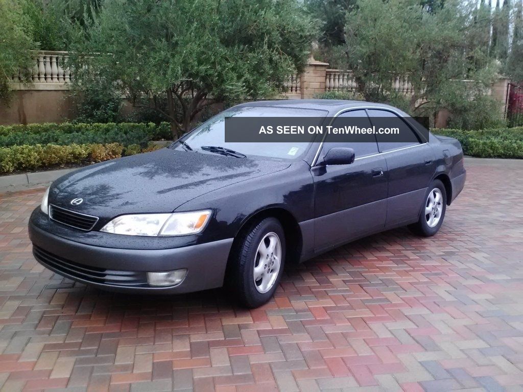 Black 1999 Lexus Es300 3. 0lv6 Power Everything Tilt 6 Disc
