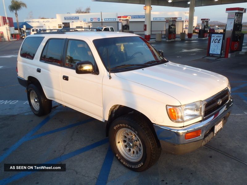 Gorgeous 1997 4runner 4 Cylinder Two Wheel Drive - 20mpg