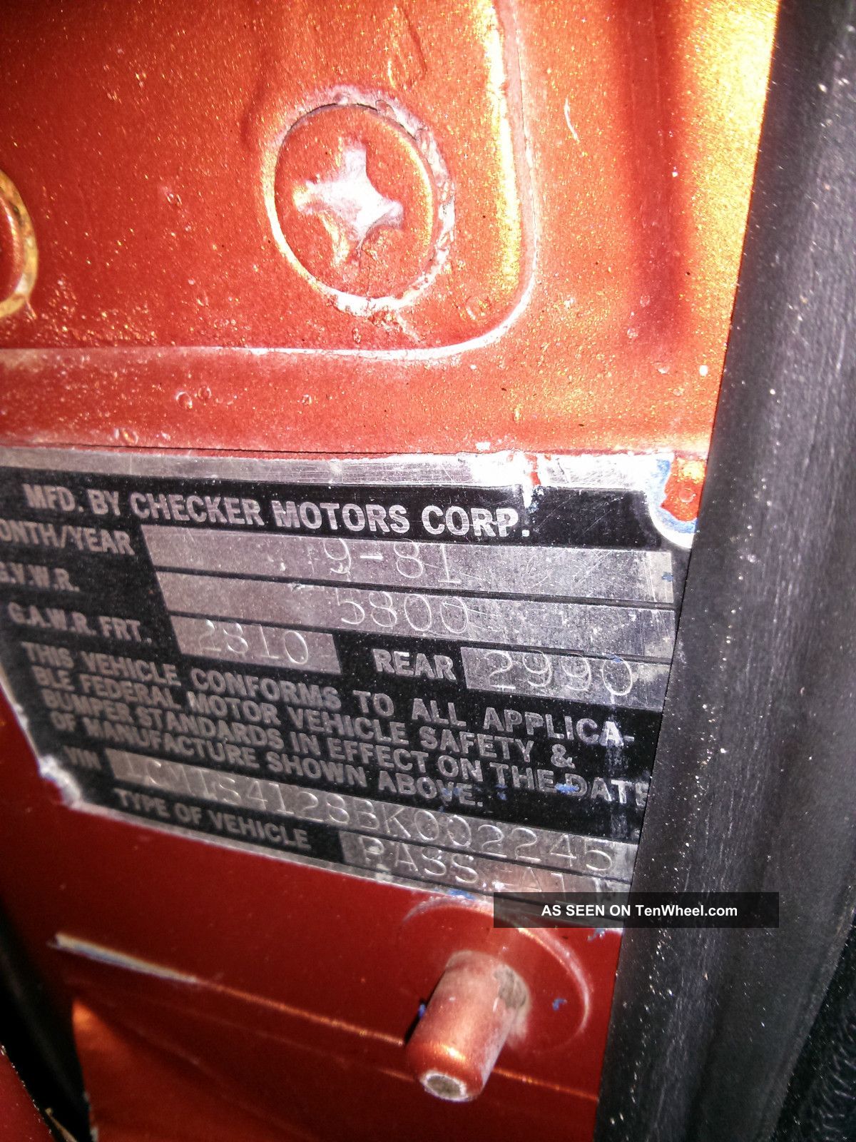 1981 Checker Marathon A11