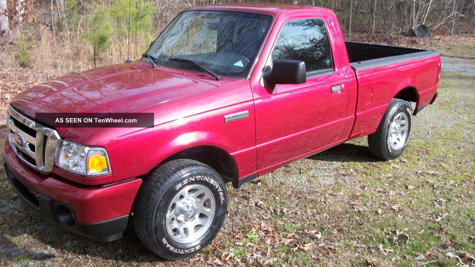 2010 Ford Ranger Xlt Regular Cab 4x2 4 Cyl. Automatic - Red