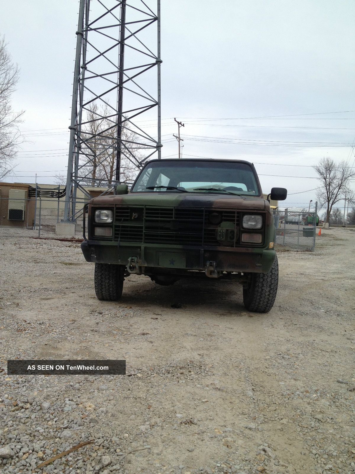 1986 Chevrolet K5 Blazer Military Cucv M1009 6. 2l 24v 4x4 4wd Camo Bugout