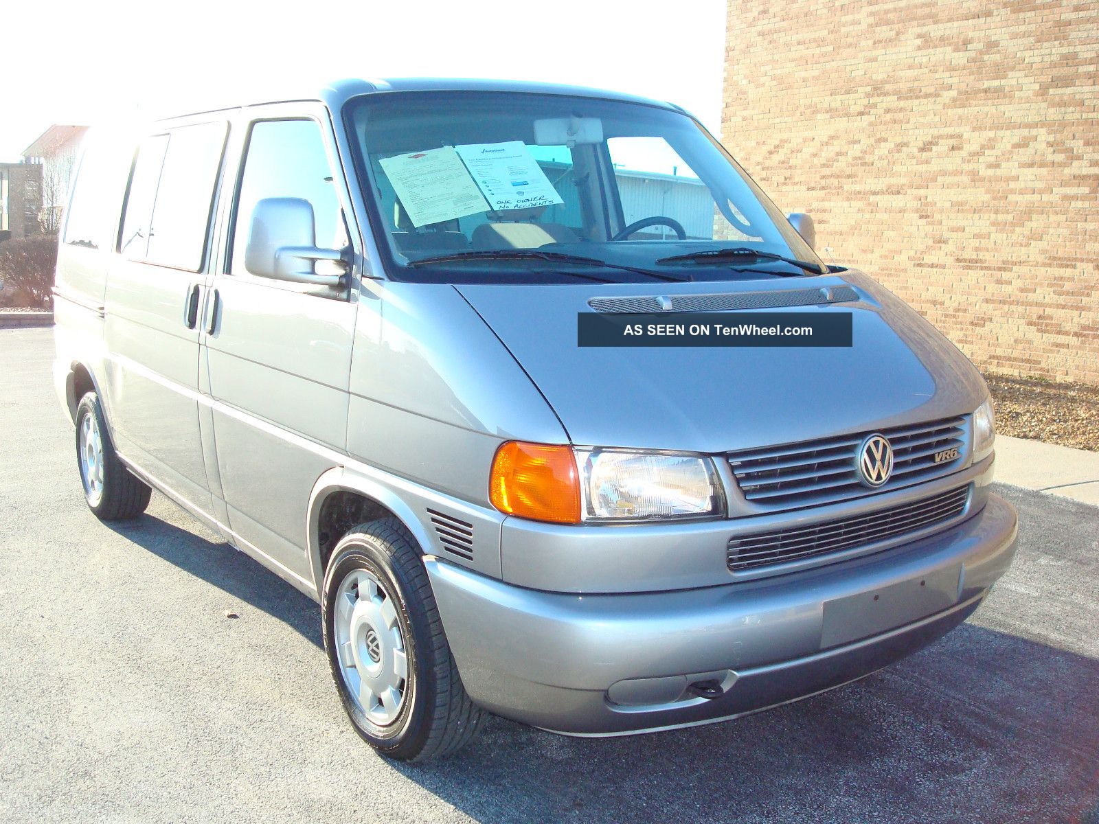2000 Volkswagen Eurovan Gls 3rd Seat 7 Passenger Van