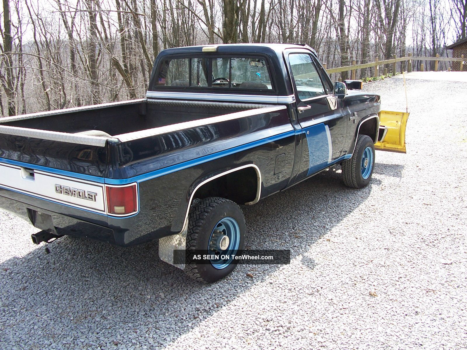 1987 4x4 Chevy 3 / 4 Ton Short Bed Pick Up With Plow Chevrolet Tahoe ...