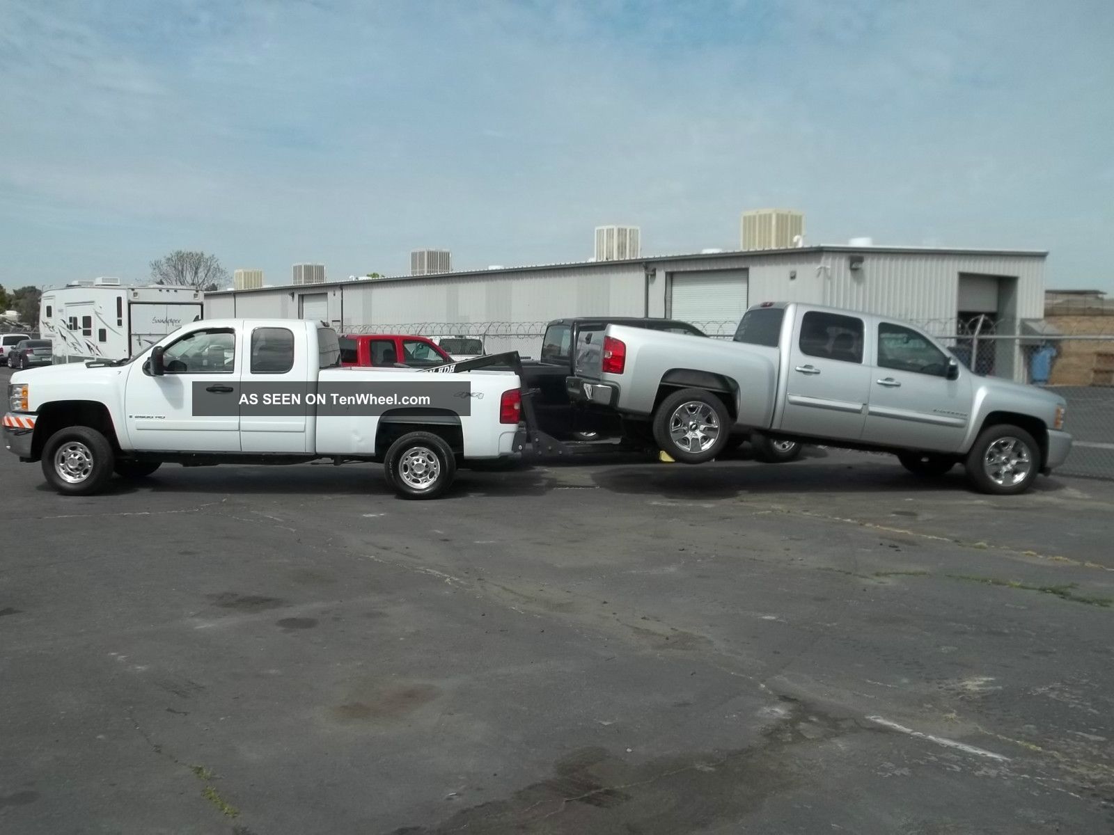 2007 Chevy 2500 Hd Repo Truck Tow Truck Self Loading Wheel Llift Wrecker