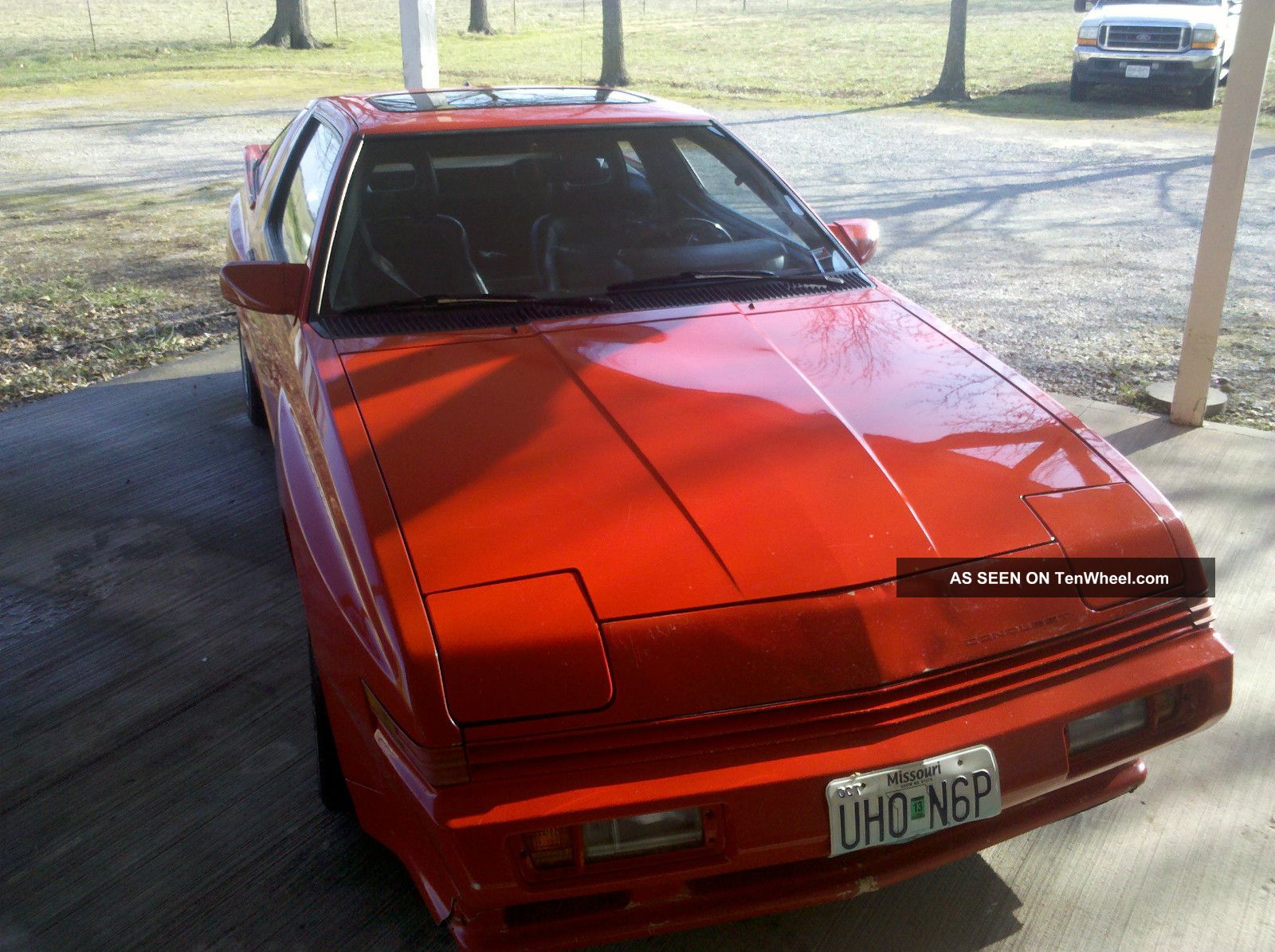 1989 Chrysler Conquest Tsi 2. 6 Turbo Charged 5 Speed, Red