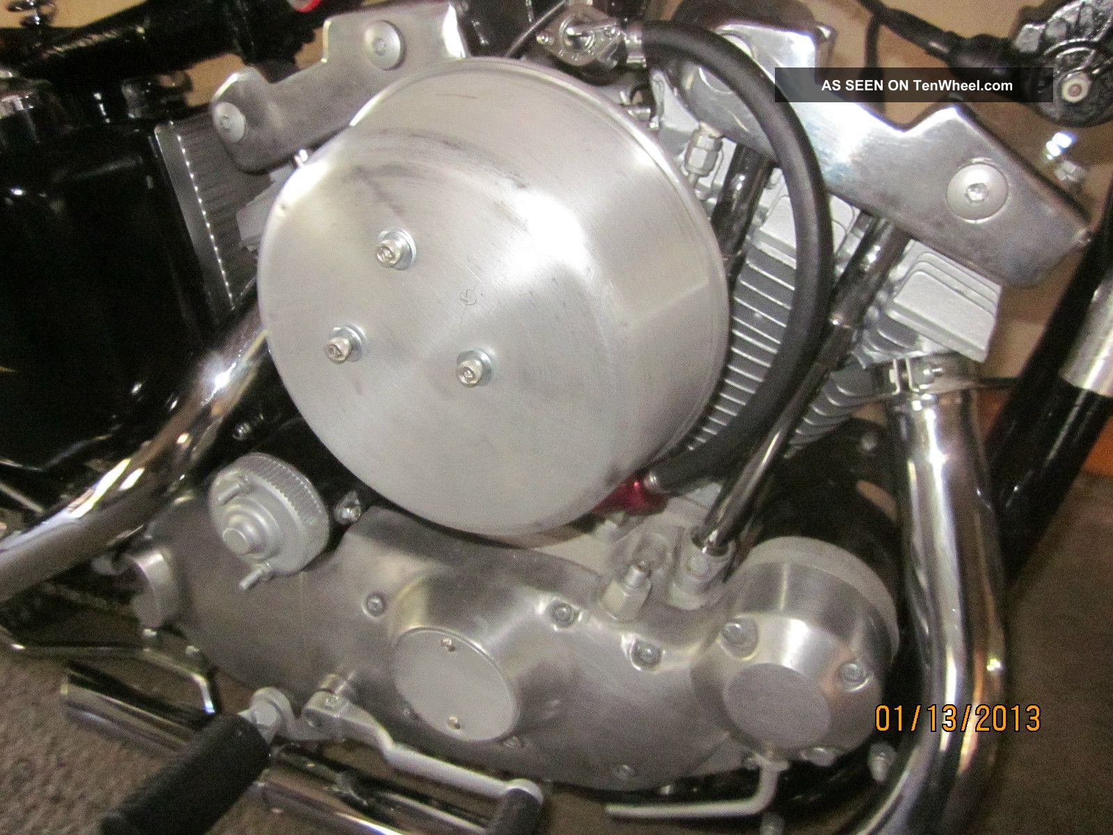 Harley Sportster 1972 Xlr Clone Xlch Xlh Xlcr Xr Amf Vintage Bobber