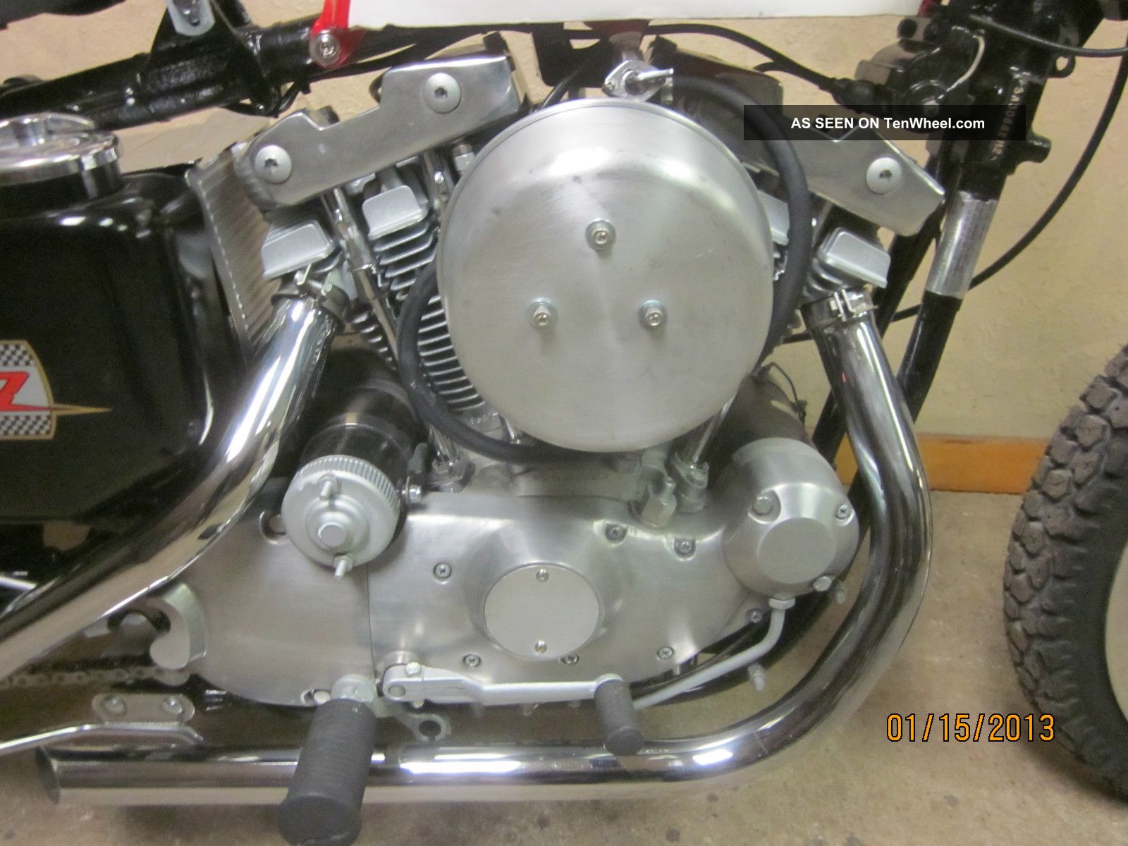 Harley Sportster 1972 Xlr Clone Xlch Xlh Xlcr Xr Amf Vintage Bobber