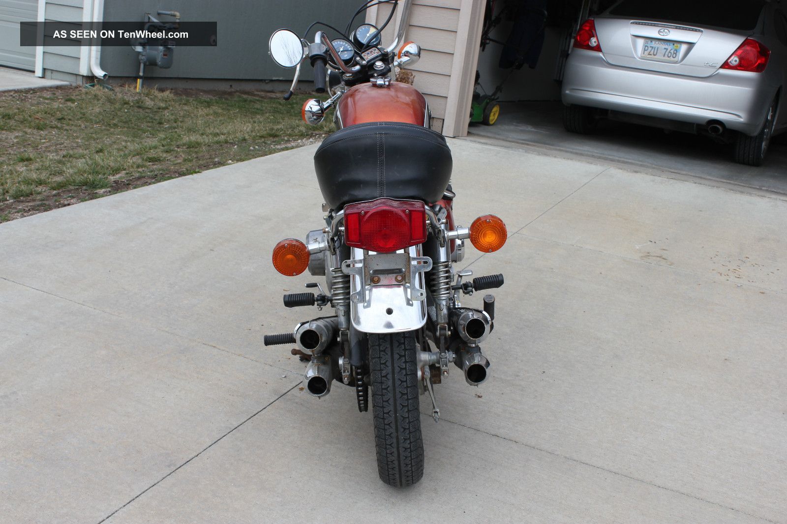 1975 Honda Cb750 Cb 750 Sohc Flake Sunrise Paint