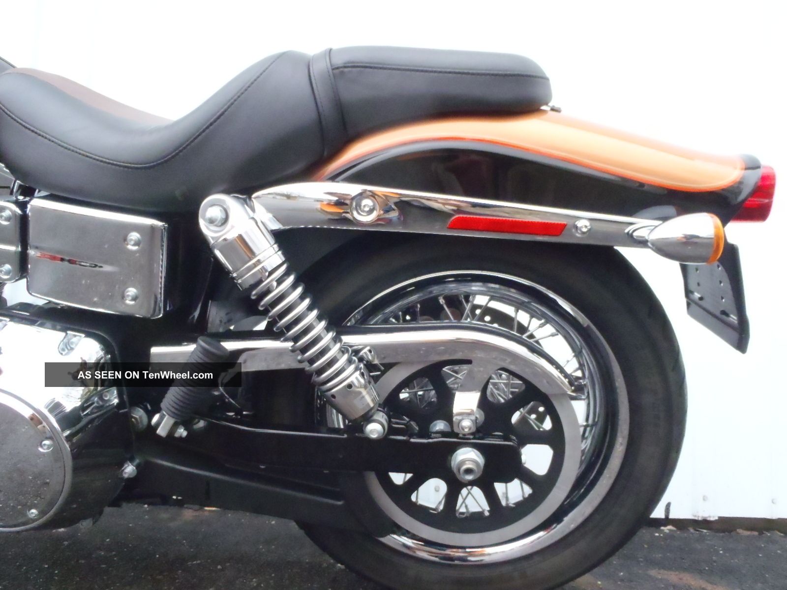 2008 Harley Davidson Dyna Wide Glide Fxdwg 105th Copper Black Hd H - D ...