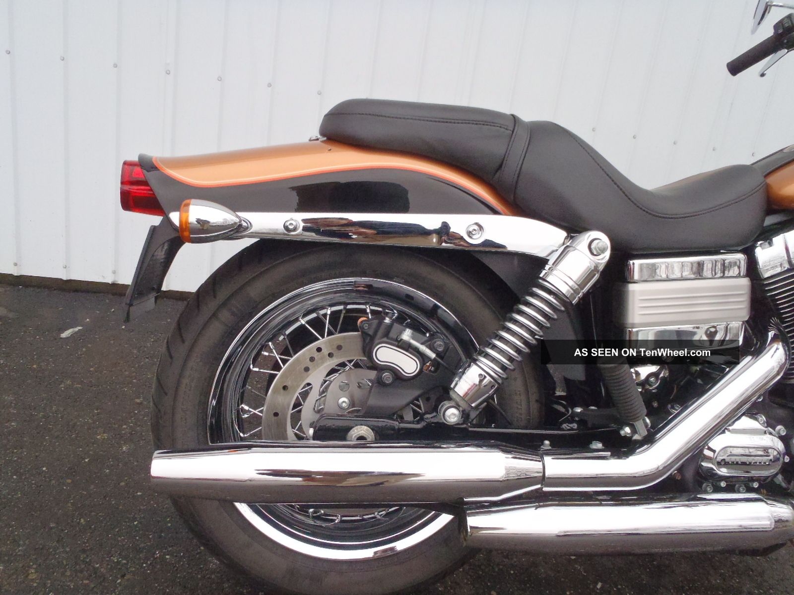 2008 Harley Davidson Dyna Wide Glide Fxdwg 105th Copper Black Hd H - D ...