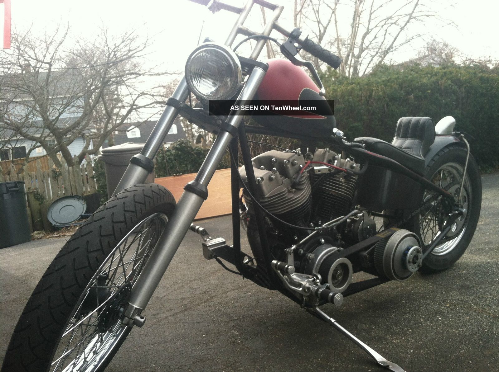 1977 Harley Davidson Shovelhead Fx Fxe Custom Chopper Rigid 88 ...