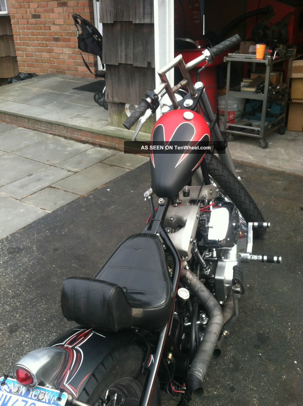 1977 Harley Davidson Shovelhead Fx Fxe Custom Chopper Rigid 88 ...