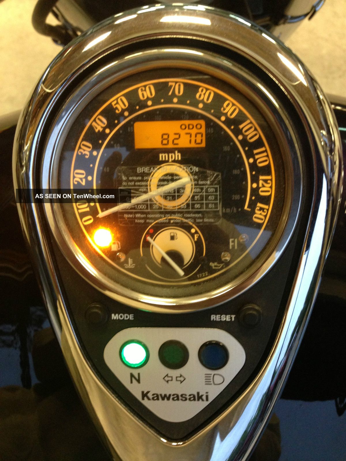 2007 Kawasaki Vulcan 1500, Black,