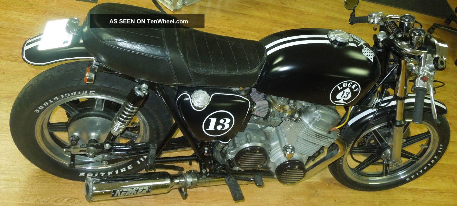 1974 Honda Cb 750 K4 Lucky 13 Cafe Racer