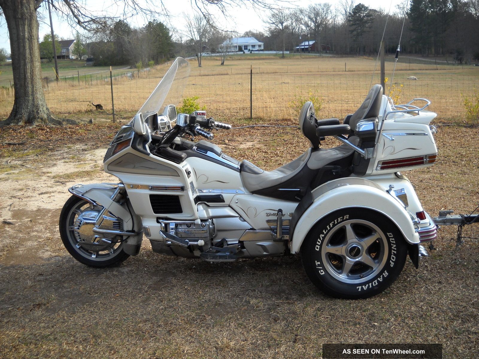 1990 Honda Goldwing Trike & Trailer Combo Very,