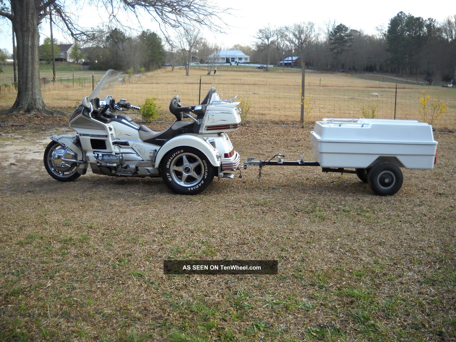 1990 Honda Goldwing Trike & Trailer Combo Very,