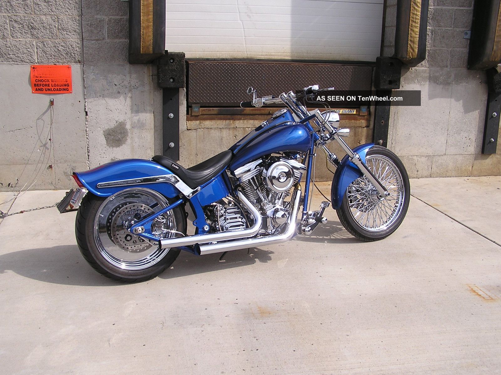 2002 Custom Built Softail Style Motorcycle - Great Components
