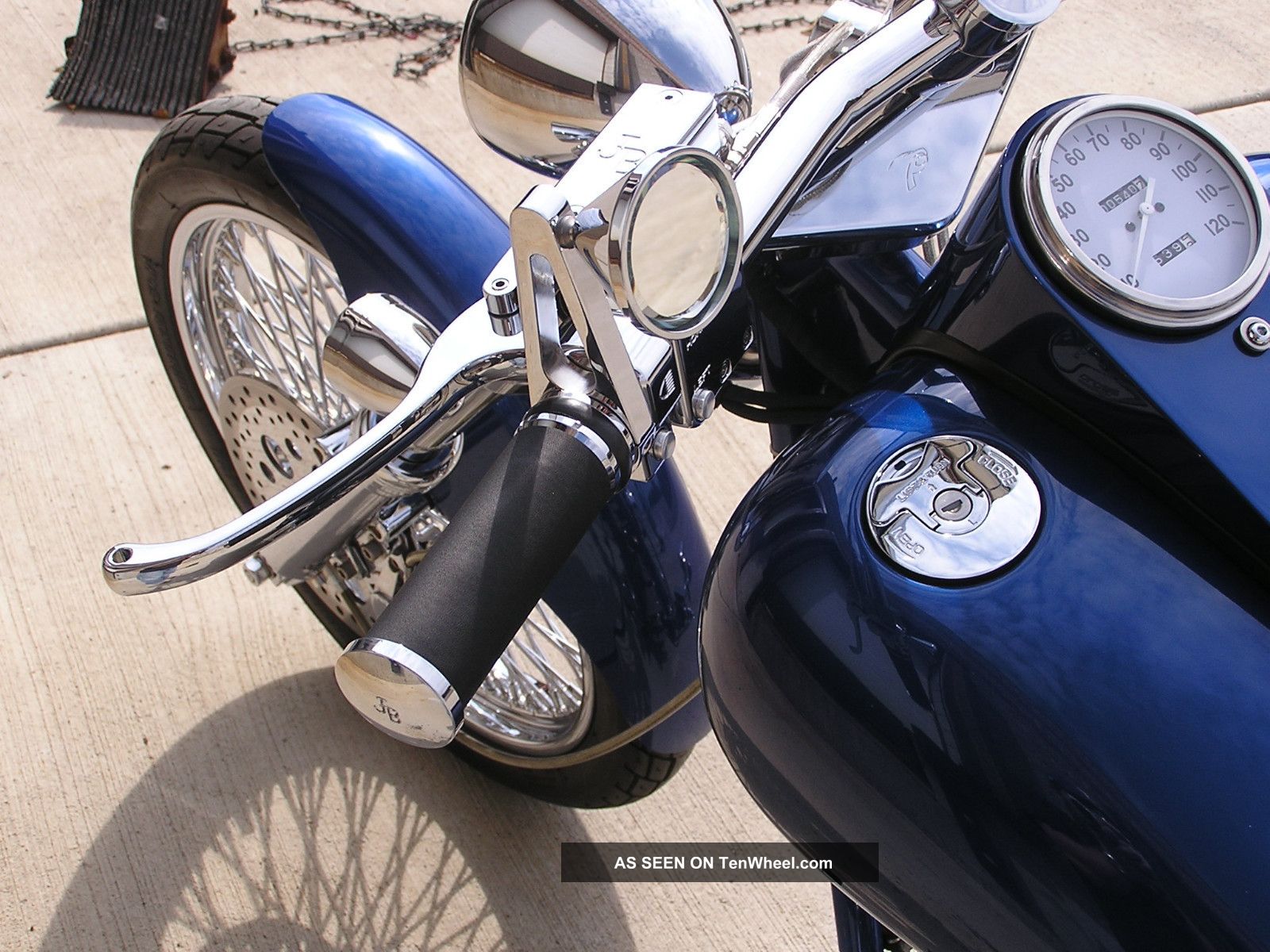 2002 Custom Built Softail Style Motorcycle - Great Components