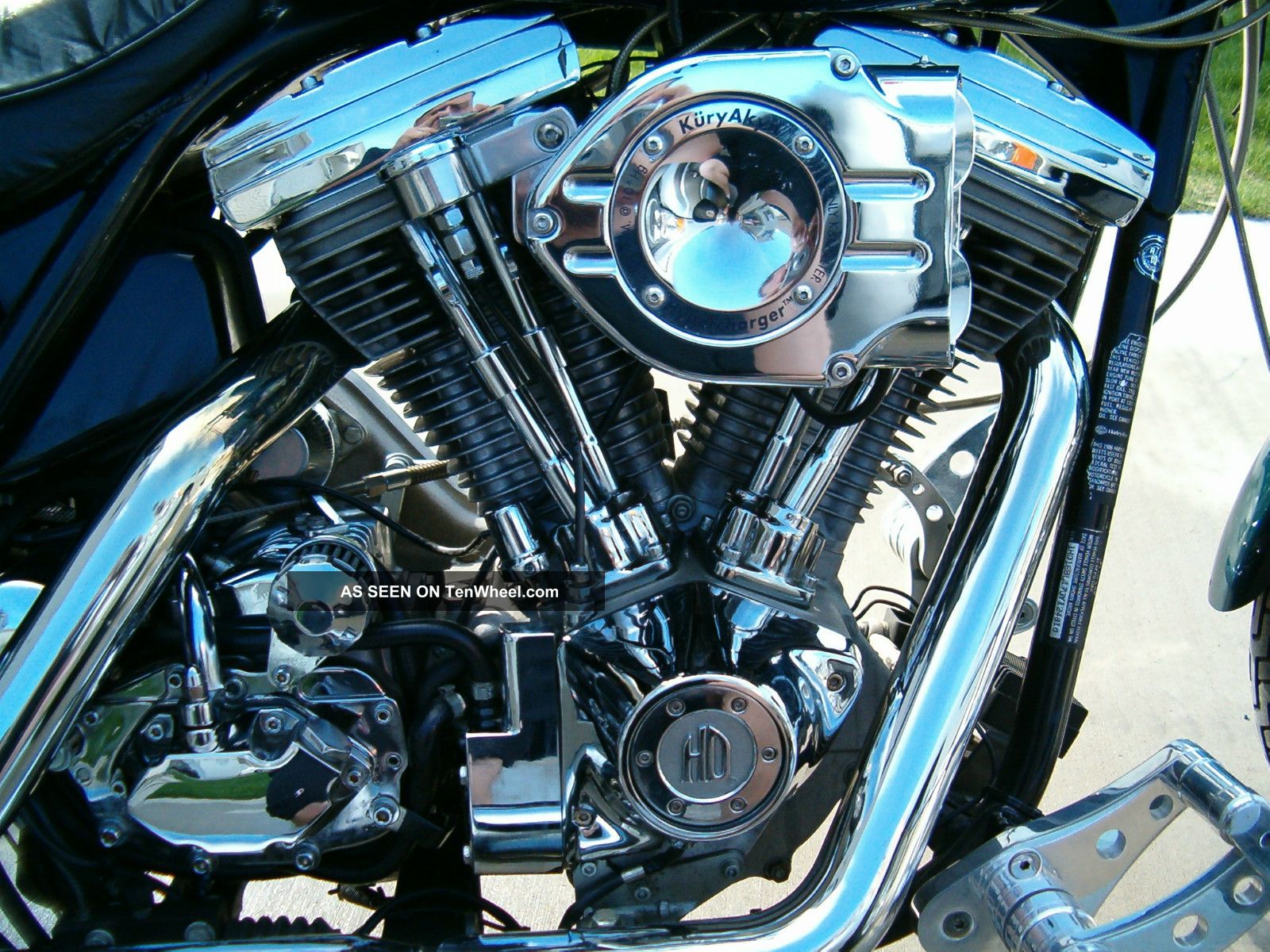 1986 Harley Davidson Low Rider Fxr Custom - Lots Of Chrome And