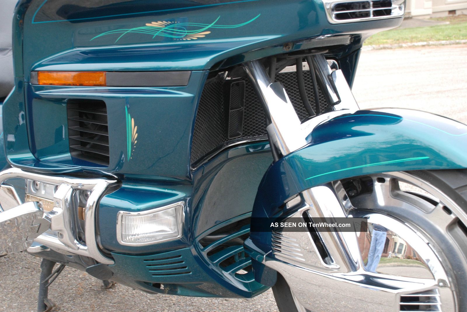 1996 Honda Goldwing Gl1500 Se (two - Tone Pearl Sierra Green & Toscana ...