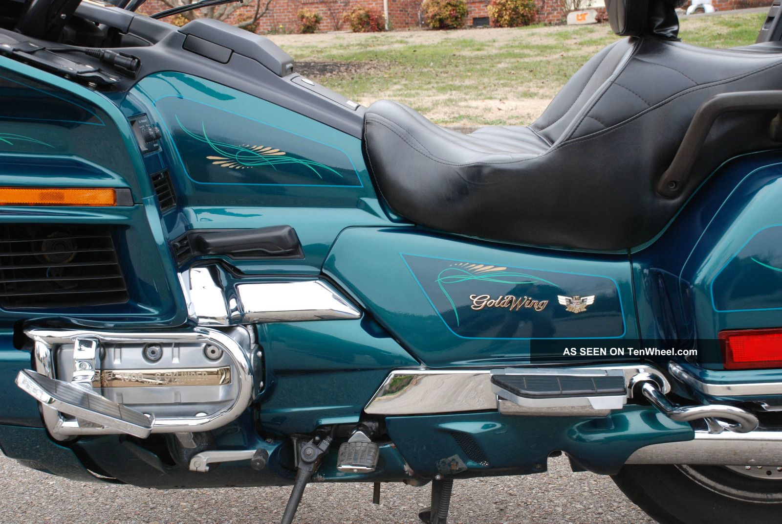 1996 Honda Goldwing Gl1500 Se (two - Tone Pearl Sierra Green & Toscana ...