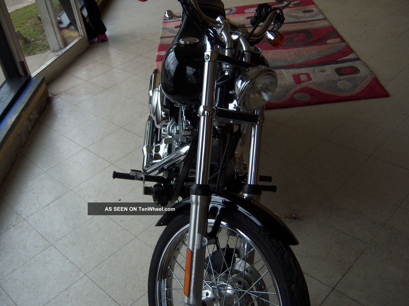 2002 Harley Davidson Fxst Softail Standard Vivid Black