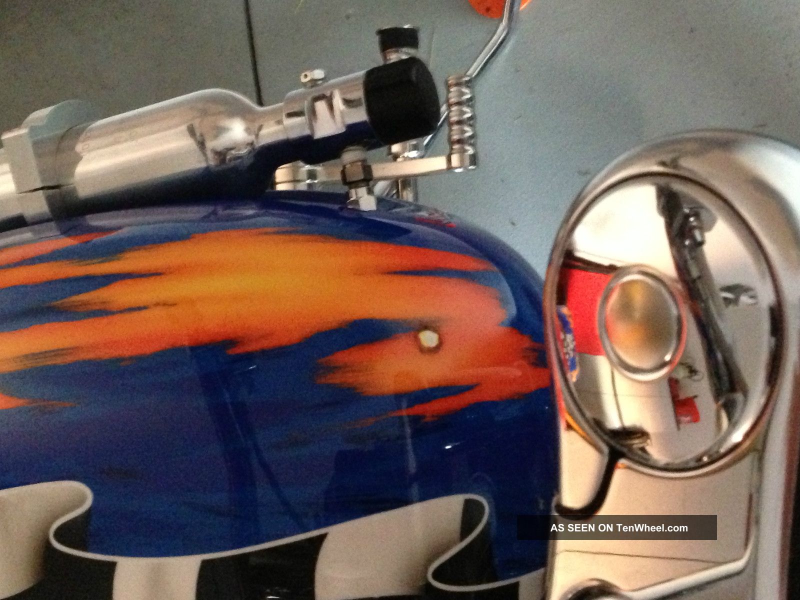 2010 Lightning Chopper Motorcycle With Nos $52k Invested Harley Quality