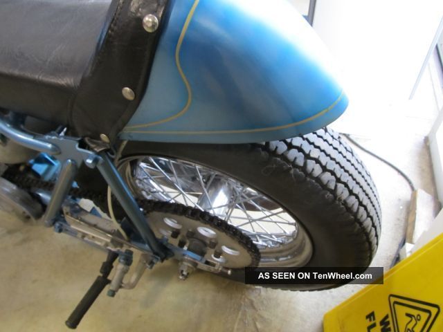 1959 Triumph T120 Pre Unit Drag Bike