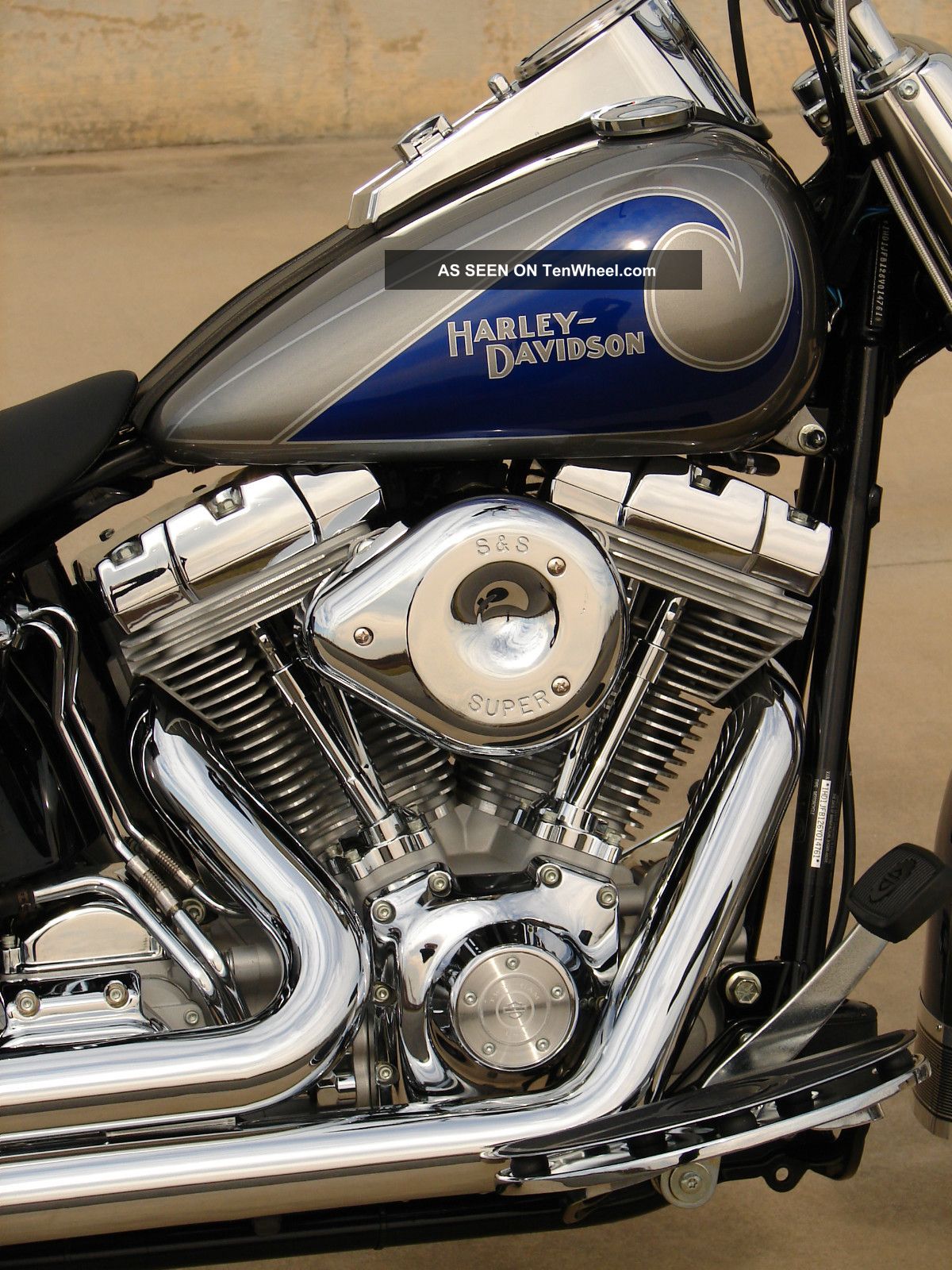 2006 Harley Davidson Heritage Softail - Custom Paint - One Of A Kind ...