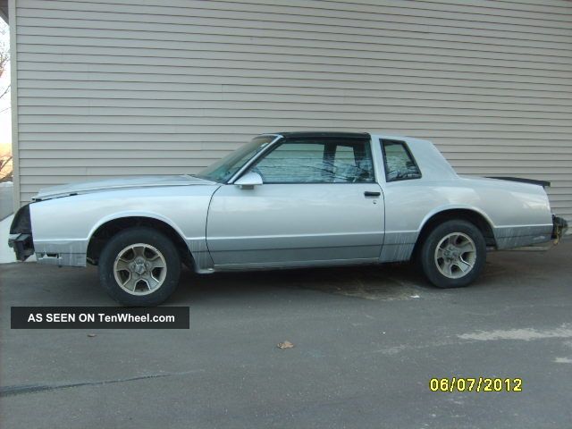 1987 Monte Carlo Ss T Tops